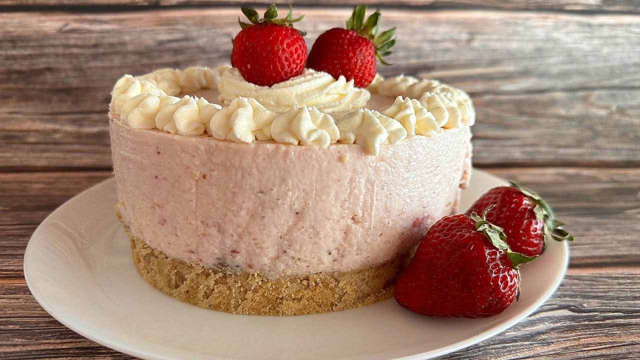 En 5 minutos, Cheesecake Sin Horno! Sencillo y muy sabroso! - YouTube