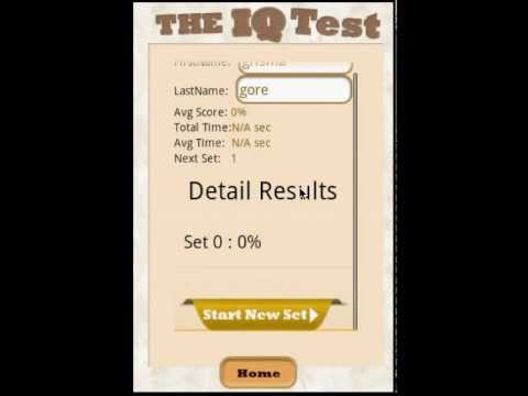 The IQ Test Android App Source Code for Sell - YouTube