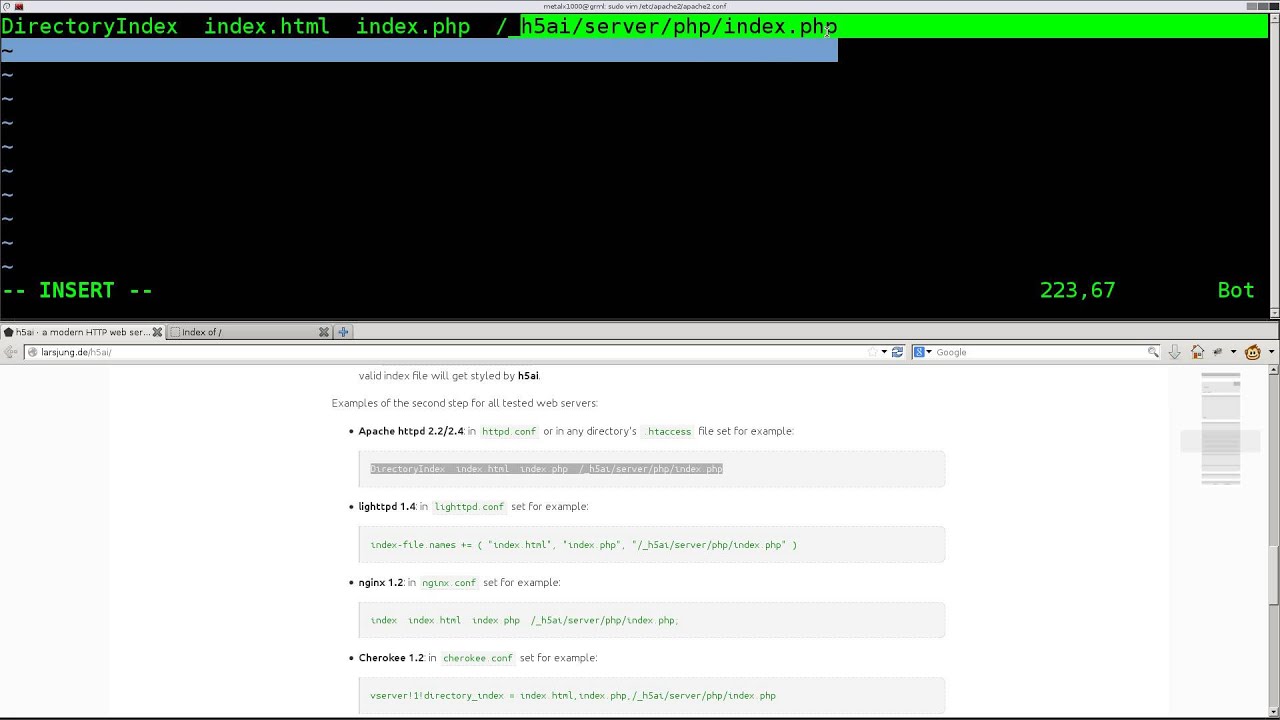 HTML5 Cloud File Server with Apache Index on Linux - YouTube