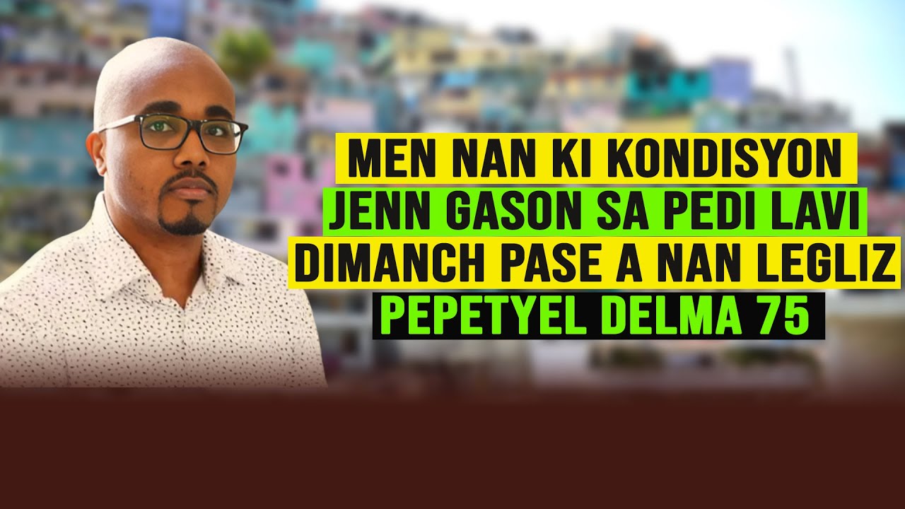 MEN NAN KI KONDISYON ROBENSON RENDEL PÈDI LAVI LI DIMANCH PASE A NAN ...