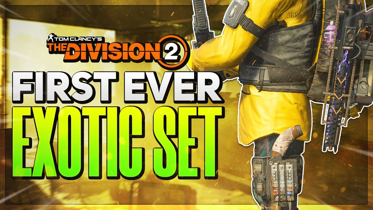 The Division 2 NEW EXOTIC COMBO SET is a SHOCKING change to the game ...