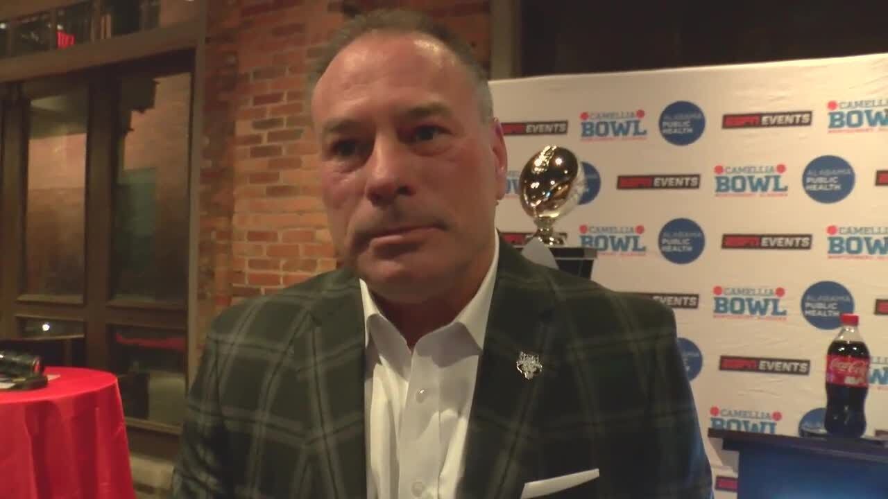 Red Wolves Raw: Butch Jones talks being back in Alabama, first Bowl as ...