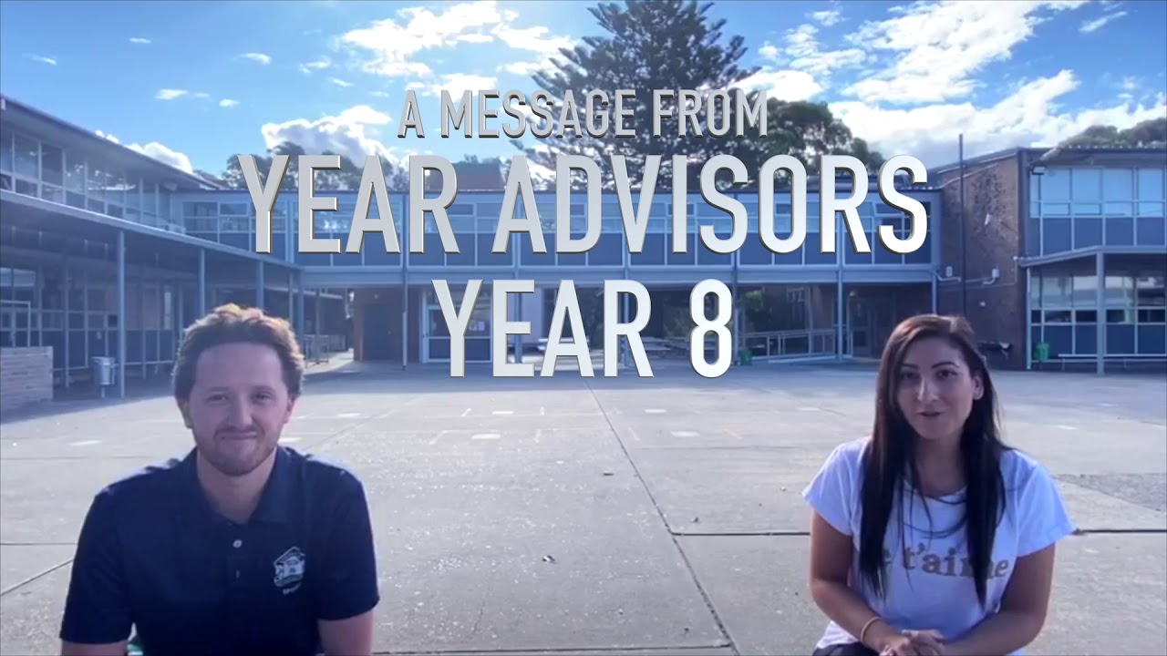 Year 7 & 8 | Message from your Year Advisors - YouTube