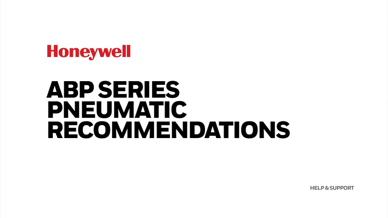 ABP Series Pneumatic Recommendations - YouTube