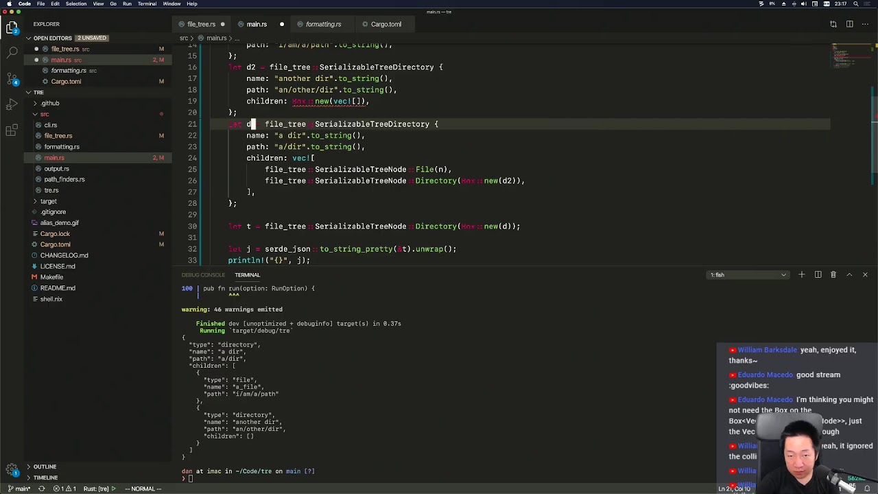 Improving a Rust CLI app | Stream | Rustlang - YouTube