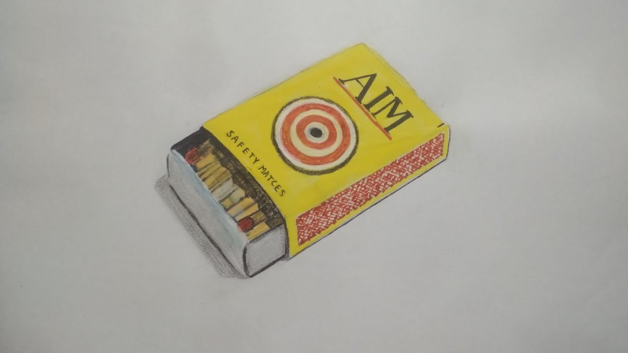Matches Drawing | Speed Drawing | Relastic Drawing | Simple Drawing | 1 ...
