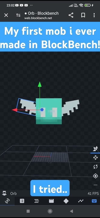 My first mob i ever made in BlockBench! - YouTube
