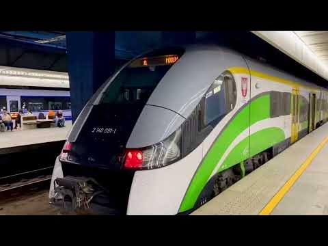 🇵🇱Elf KM do st. Modlin. Warszawa Centralna - YouTube