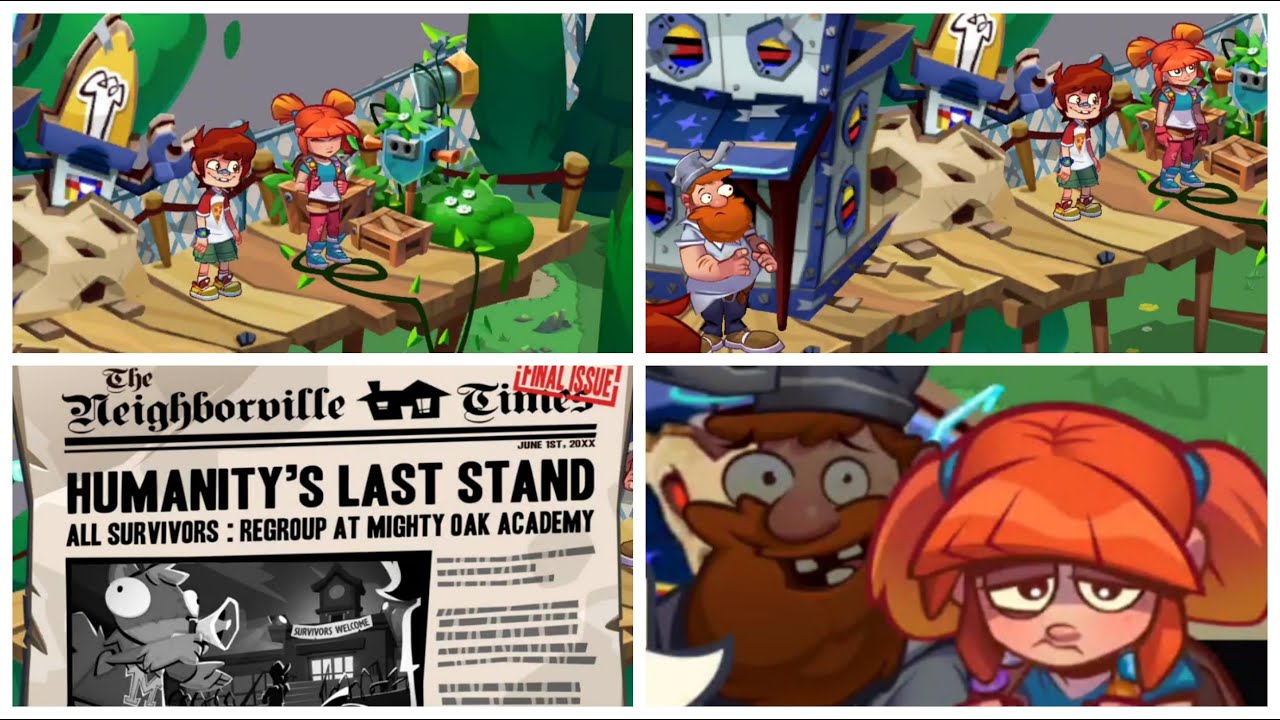 Plants Vs Zombies 3 Welcome To Zomburbia Day 8 Part 2: Nate Sets ...