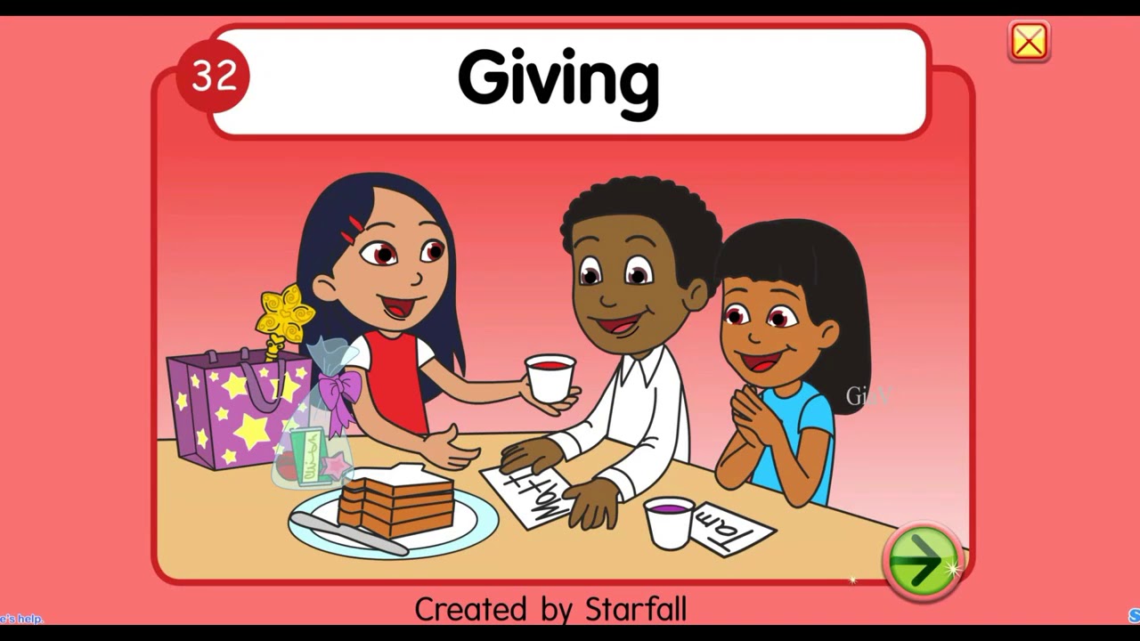 Starfall learning to read NK, DGE, - YouTube