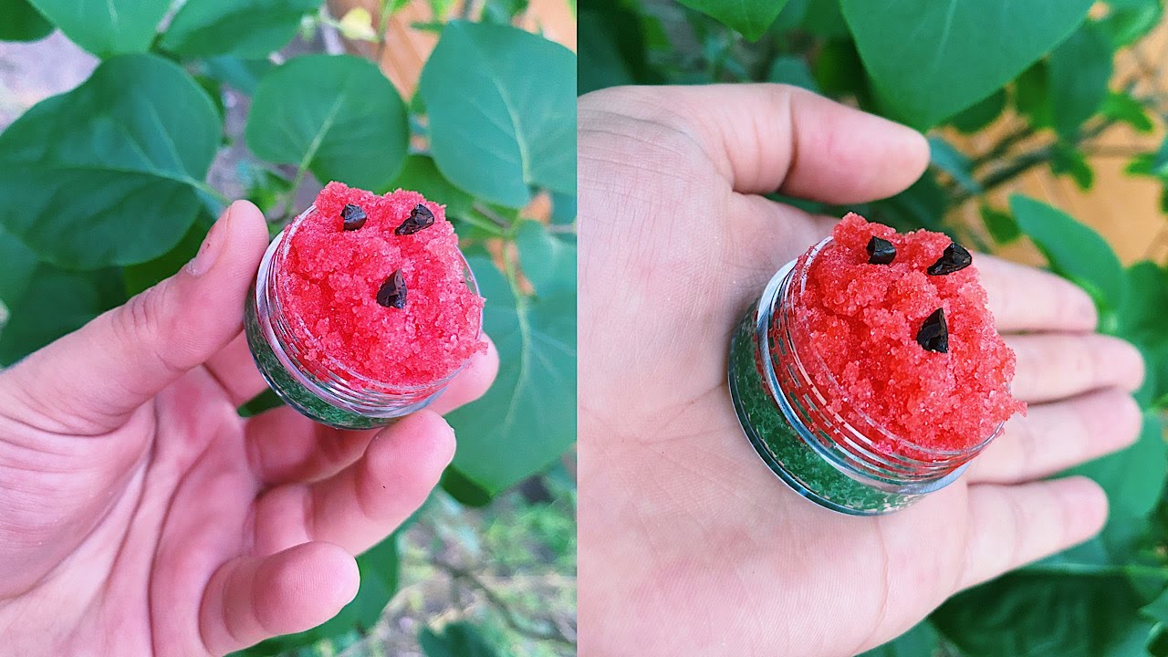DIY: 🍉Watermelon Lip Scrub 🍉| Entrepreneur Life - YouTube