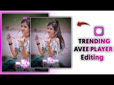🔥 Trending Avee Player Template video editing | Av Player Portrait size Editing Tatorial Video