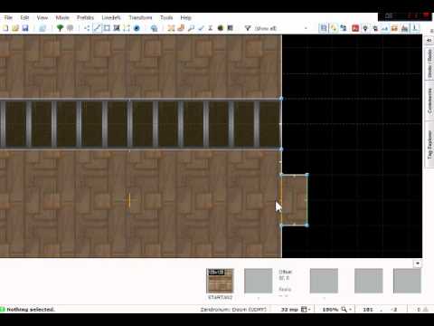 Tutorial de Doom Builder: Elevadores y trampas con elevadores - YouTube
