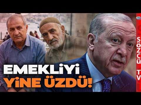 EMEKLİYE ZAM YOK! Bayram İkramiyesi Müjdesi Gelmedi! Emekli Yerden Meyve Sebze Topluyor