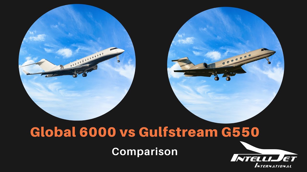 Legacy Giants - Comparing the Gulfstream G550 vs. Bombardier Global ...