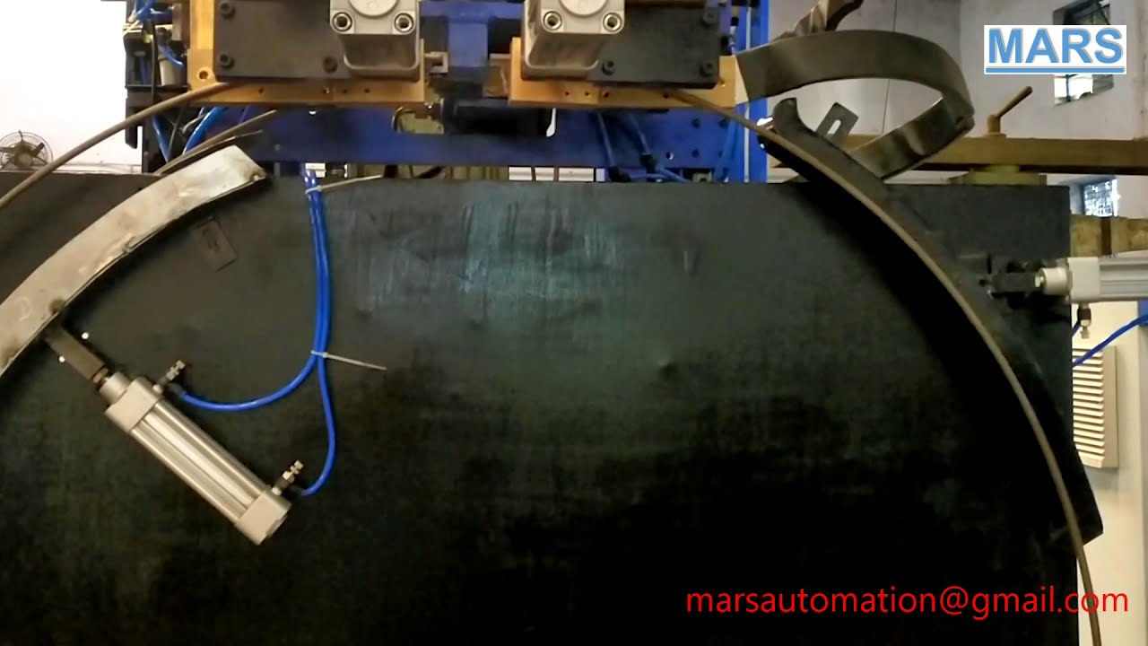 Automatic Ring Making Machine with Welding for 12mm Rod and 1250mm ...