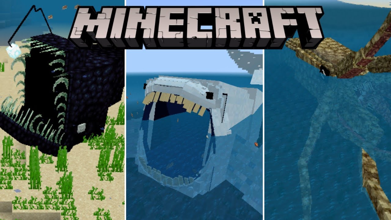 Addon The Bloop in Minecraft PE MCPE 1.20/1.21 - YouTube