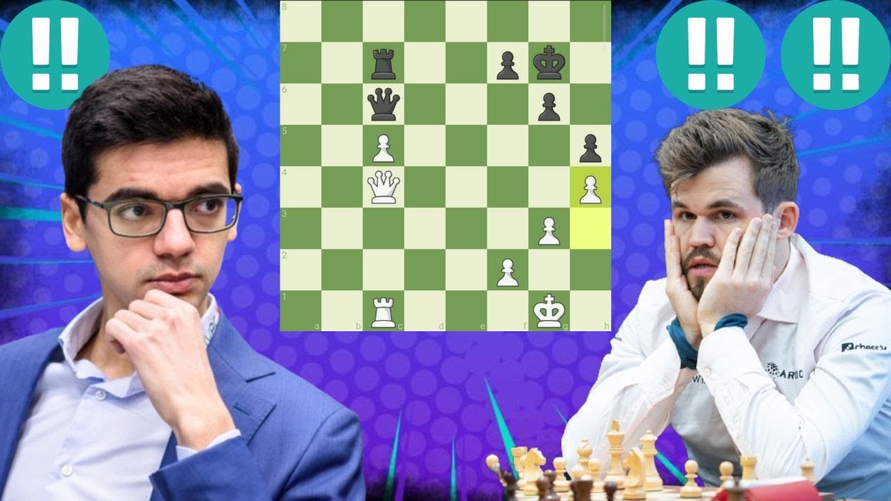 The ultimate chess battle Magnus Carlsen vs Anish Giri - YouTube