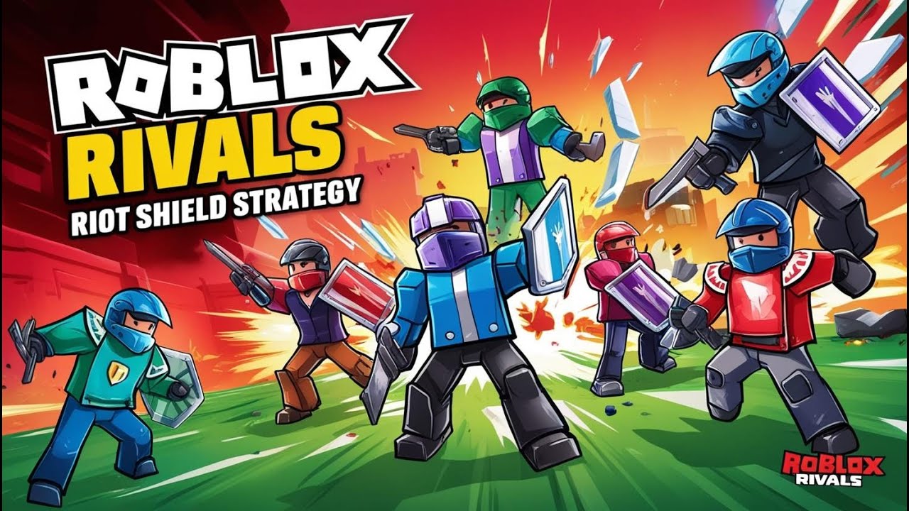 The RIOT SHIELD STRATEGY Is OVERPOWERED In Roblox Rivals - YouTube