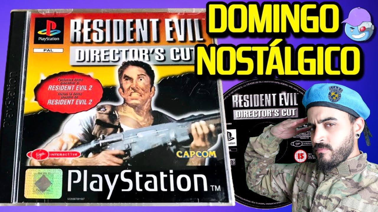 RESIDENT EVIL DIRECTOR'S CUT (PSX) DIRECTO GAMEPLAY - DOMINGO ...