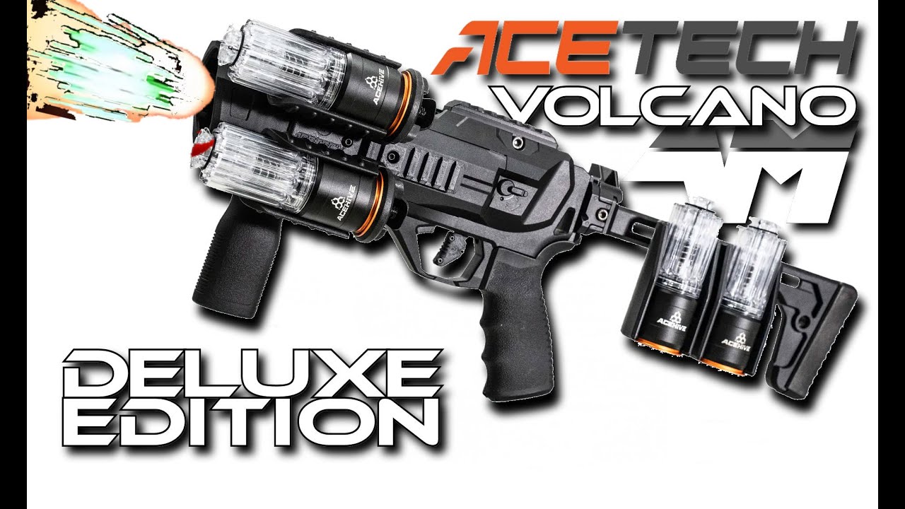 ACETECH Volcano Deluxe Edition Grenade Launcher Unboxing / Setup ...