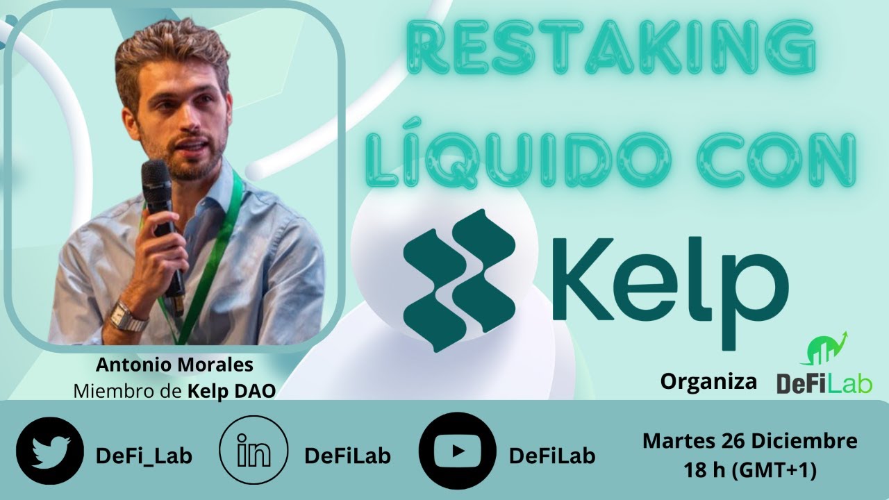 💡Restaking en 🏆EigenLayer Líquido con Kelp DAO🪂 - YouTube