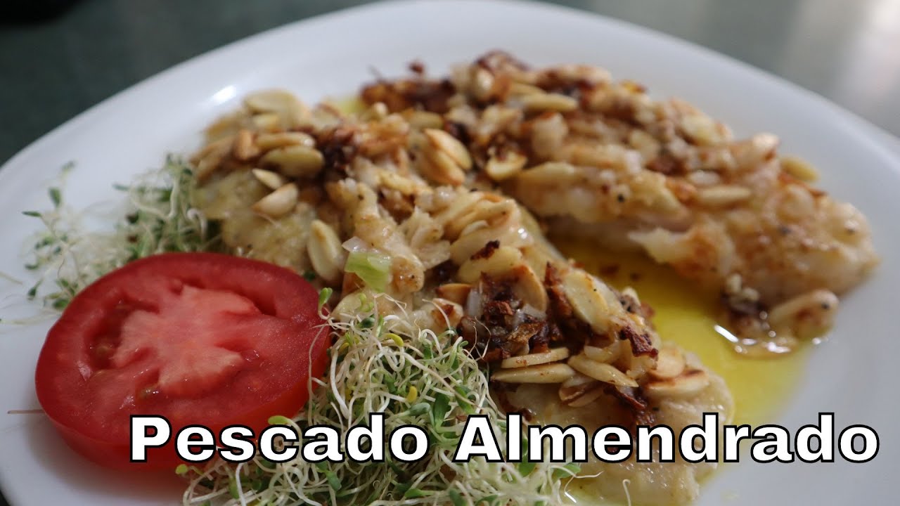 FILETE DE PESCADO ALMENDRADO / Receta deliciosa y sencilla. - YouTube