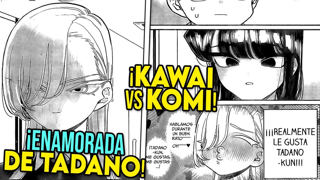 🌟¡Kawai PELEA con KOMI por TADANO! 🤨| Komi-San Manga 380 - YouTube