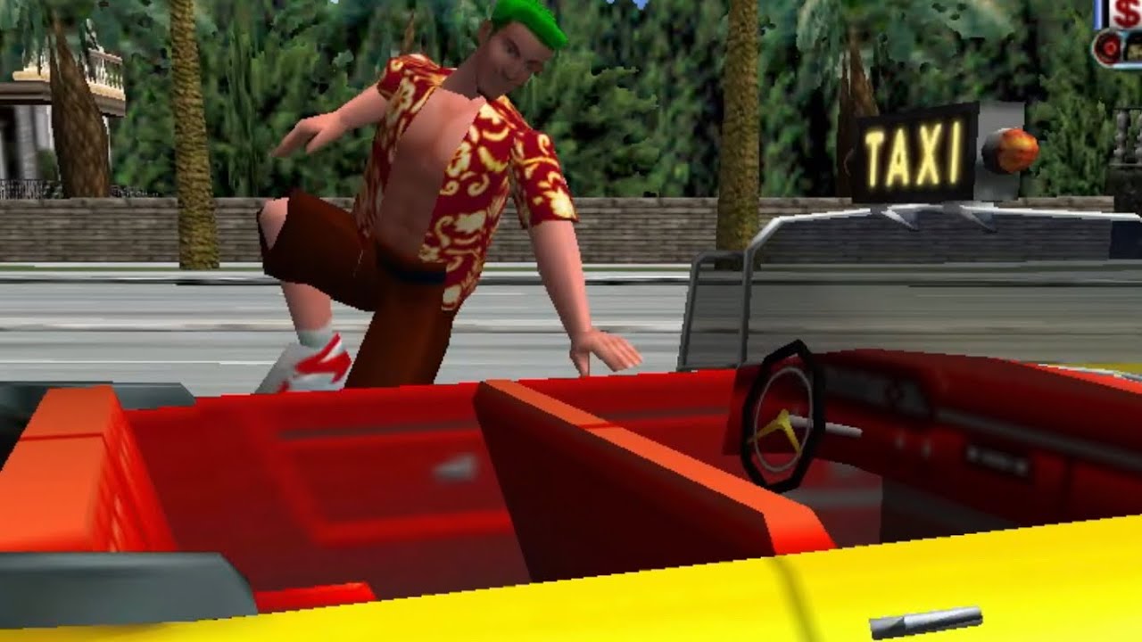 Crazy Taxi - Gameplay playThrough part 1 - Tutorial (IOS Android) - YouTube