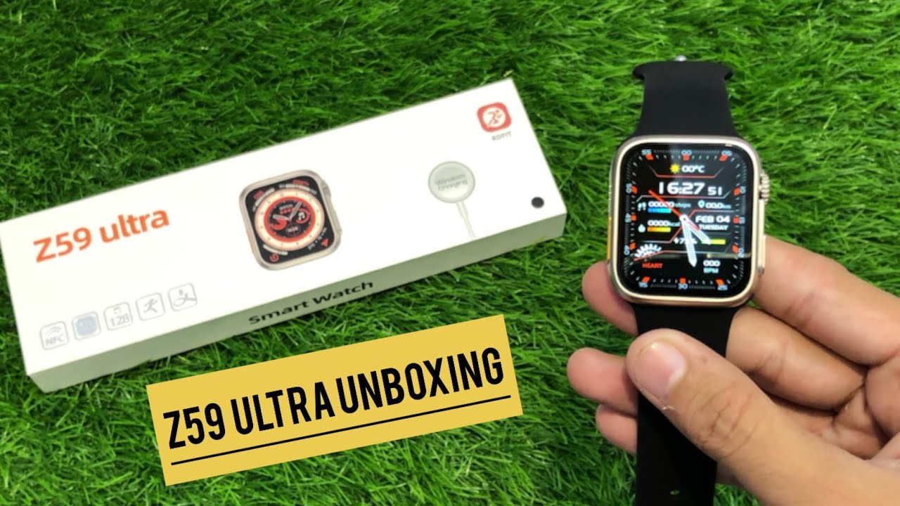 Z59 Ultra Smartwatch Unboxing & Full Review || Z59 Ultra || Watch 8 - YouTube