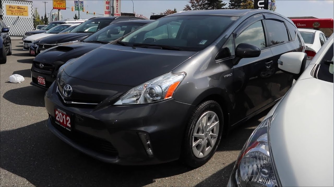 2012 Toyota Prius v Three In-Depth Tour - YouTube
