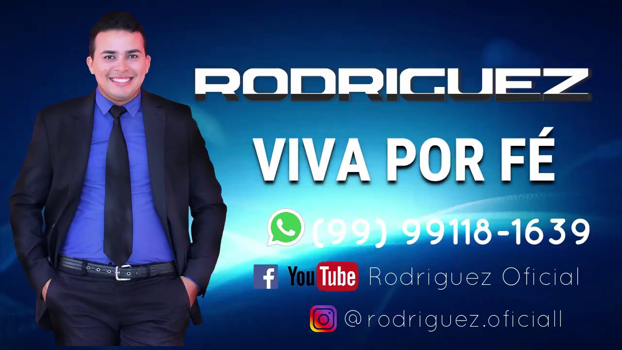 Viva Por Fé - Cantor Rodriguez - YouTube