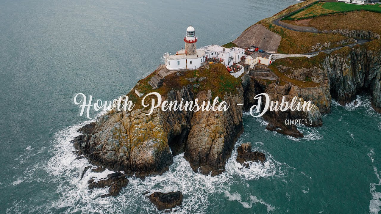 5K Drone Footage - Baily Lighthouse - Howth Peninsula - YouTube
