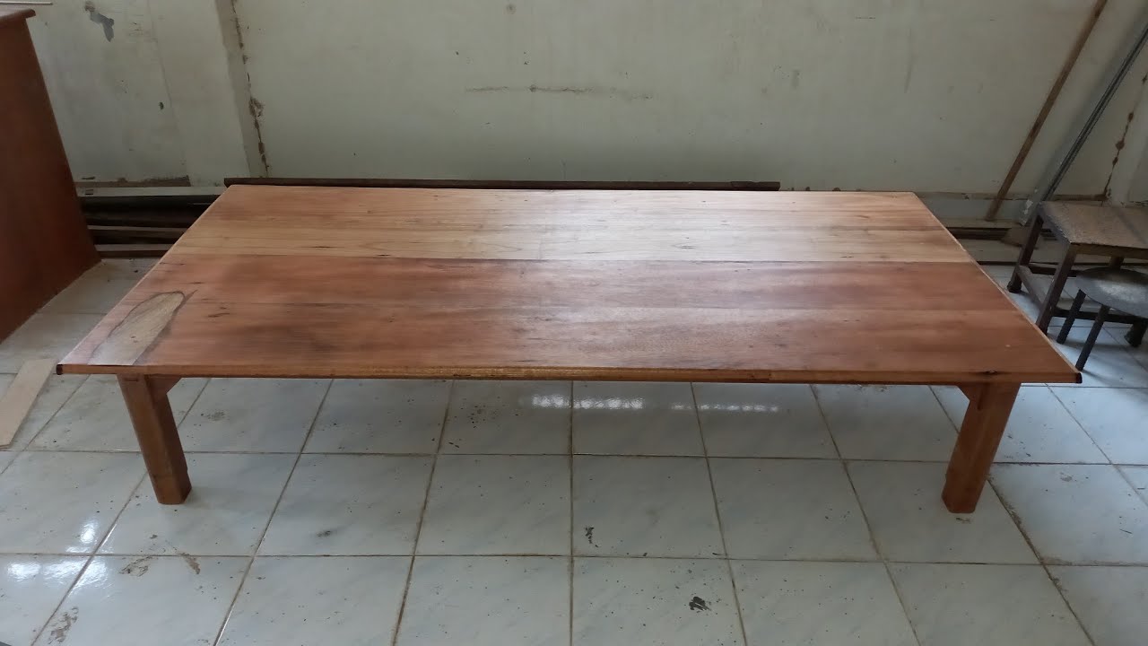 Making Japanese Table (Meja Jepun) - YouTube