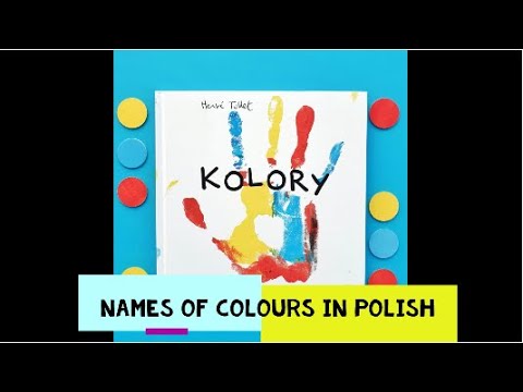 Names of colours in Polish! Polish Mastery - YouTube