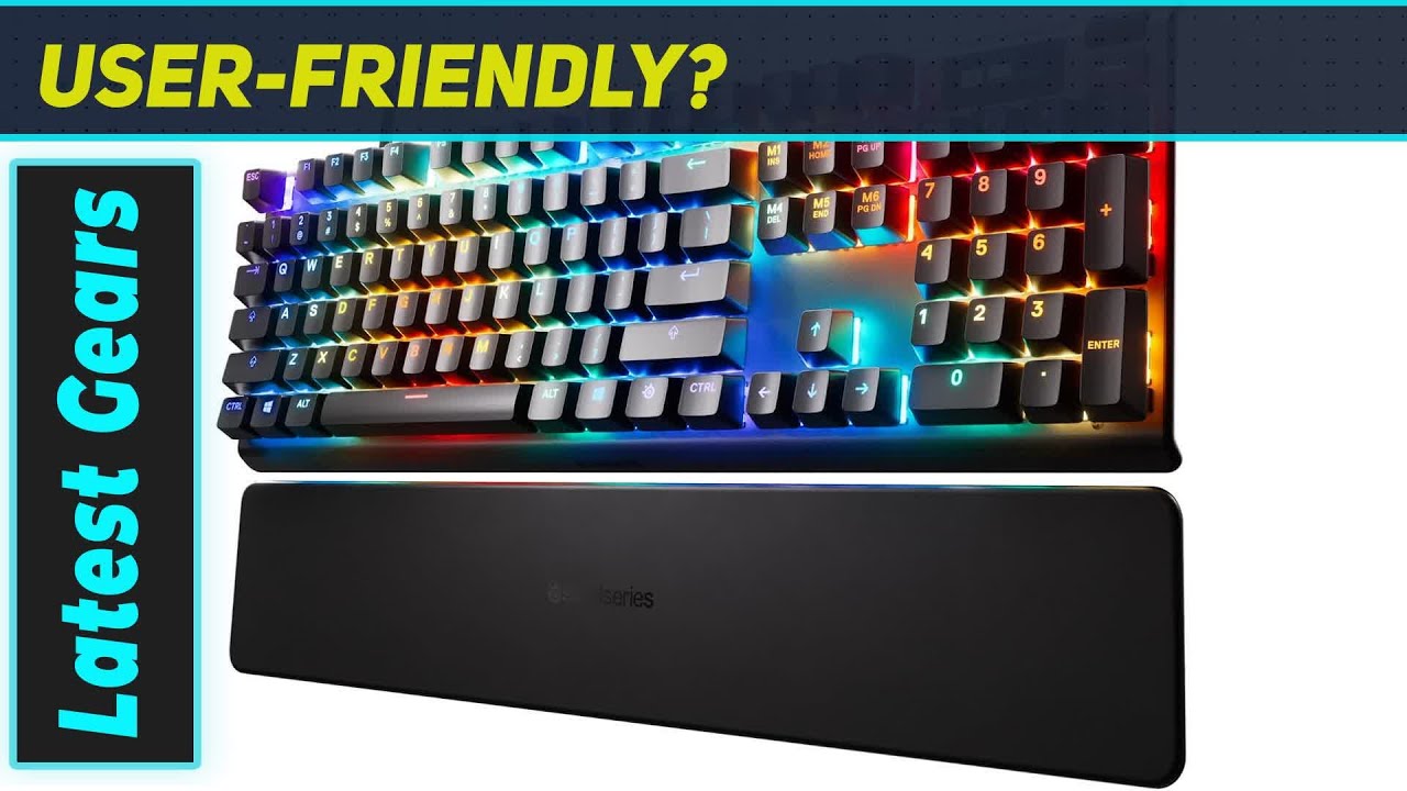 SteelSeries Apex Pro HyperMagnetic: FASTEST Keyboard EVER? - YouTube