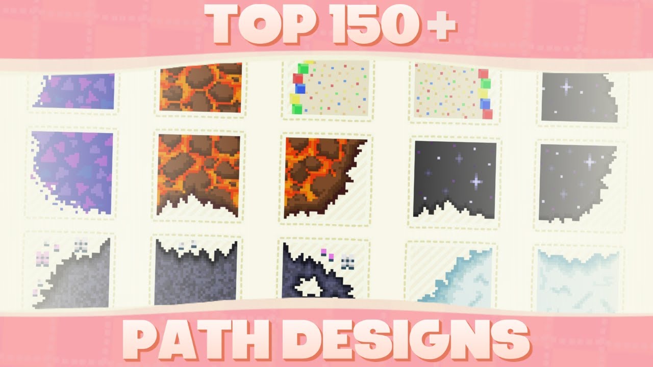 Top 150+ Custom Path Designs For Animal Crossing New Horizons! (August ...