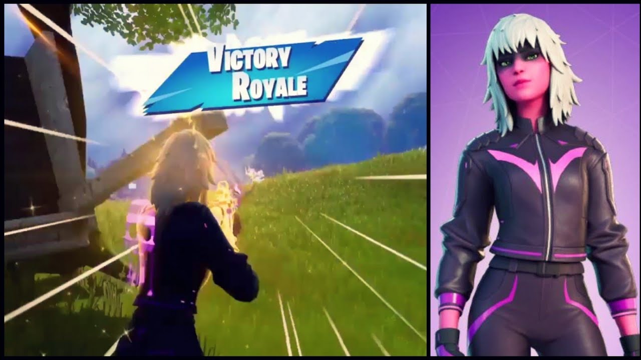 『FORTNITE』【Harlowe (Racing Suit) Skin】※Full GamePlay (Battle Royale ...