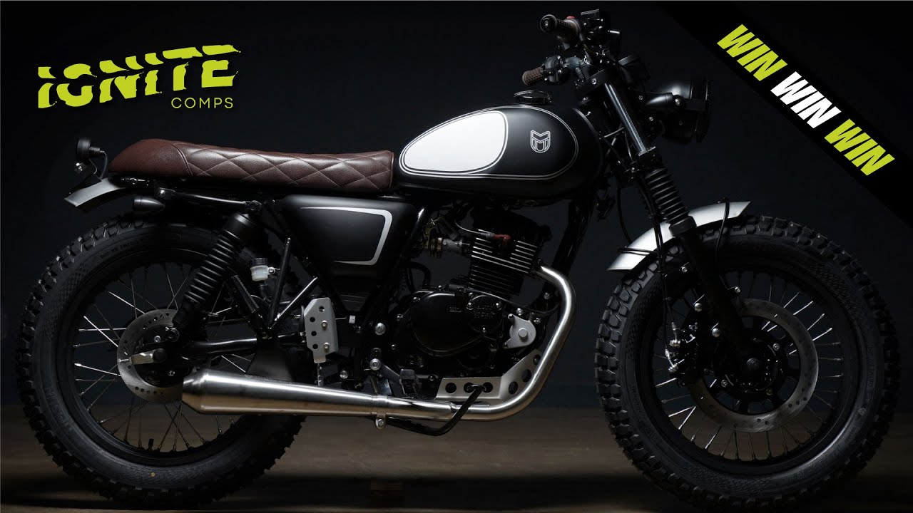 Win a Mutt 125! Mutt Motorcycles 125cc - Ignite Comps - YouTube