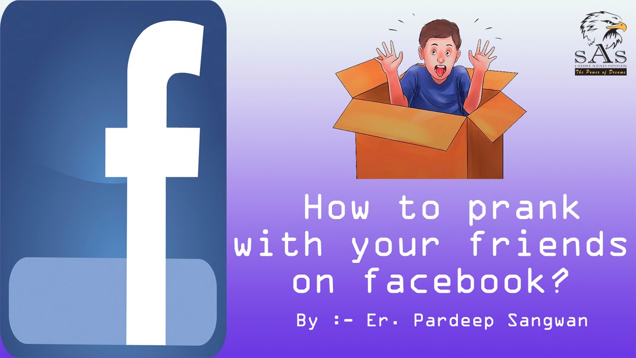 Facebook Trick You Need To Try | Prank With Friends - YouTube