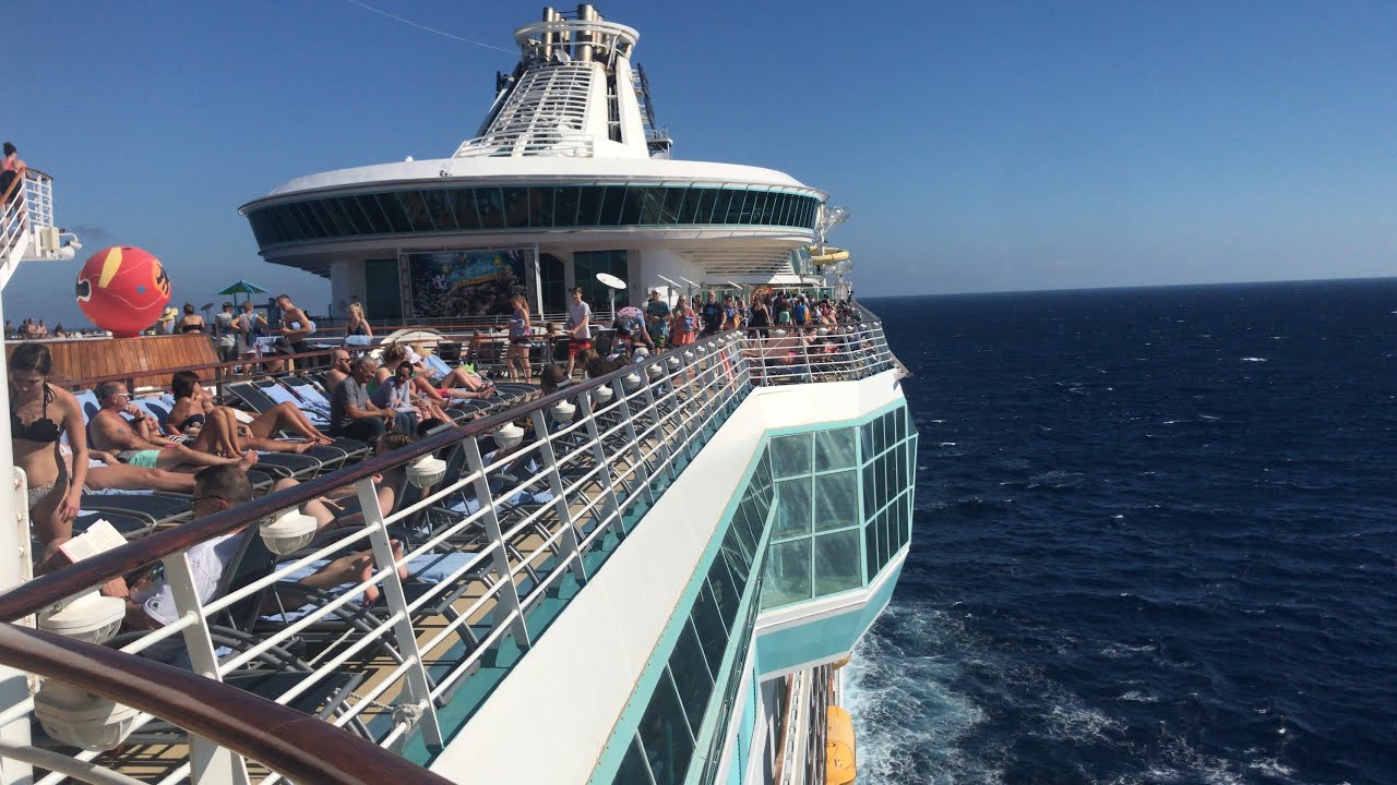We Spend our First Day at Sea onboard Adventure of the Seas! - YouTube