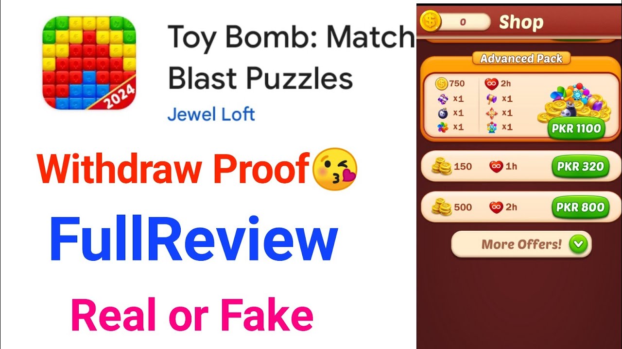 Toy Bomb Match Blast Puzzles Toy Bomb: Pop Cube Blast Mania Level 1Gameplay Walkthrough (iOS ...