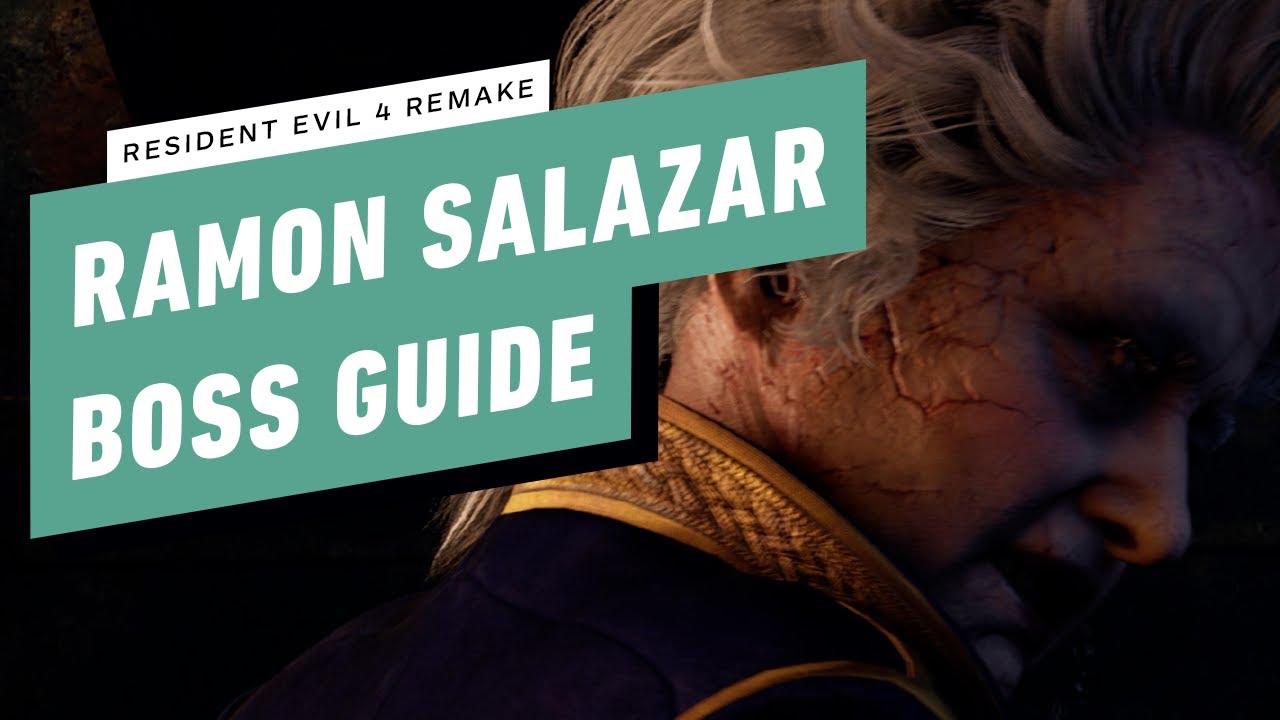 Resident Evil 4 Remake Gameplay Walkthrough - Ramon Salazar Boss Fight ...
