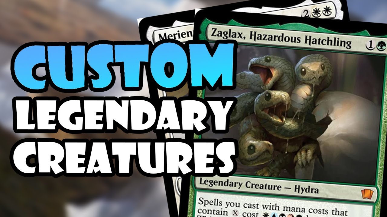 Custom Magic Commanders! | Magic: The Gathering Custom Card Review ...