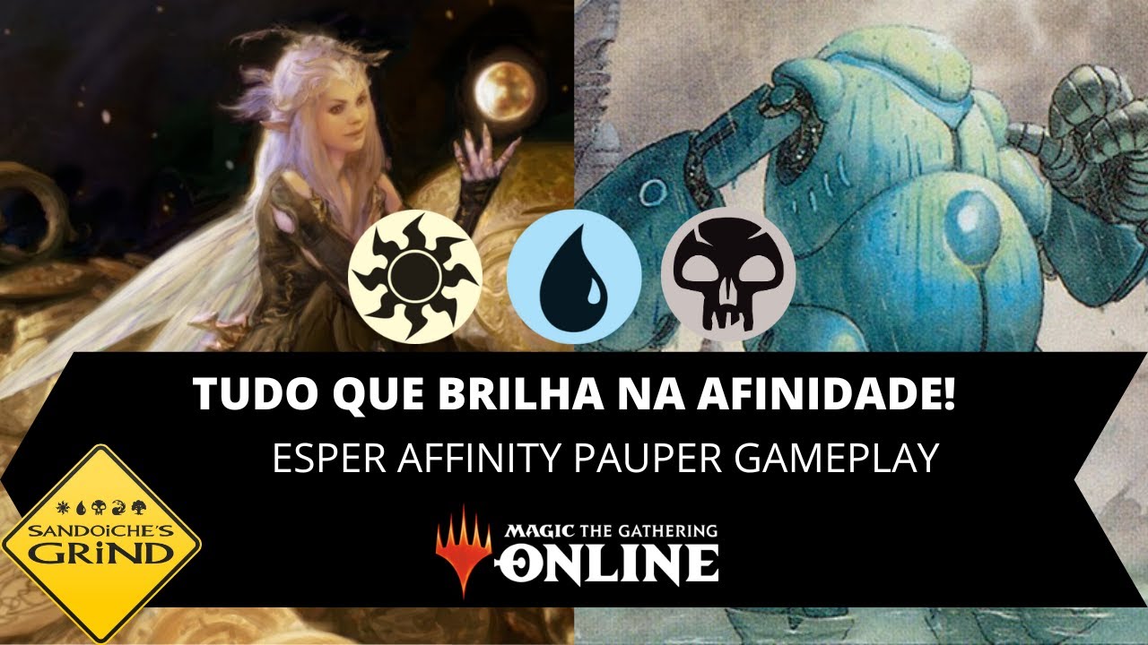 TUDO QUE BRILHA NA AFINIDADE! Esper Affinity Pauper Gameplay (Magic Online) - YouTube