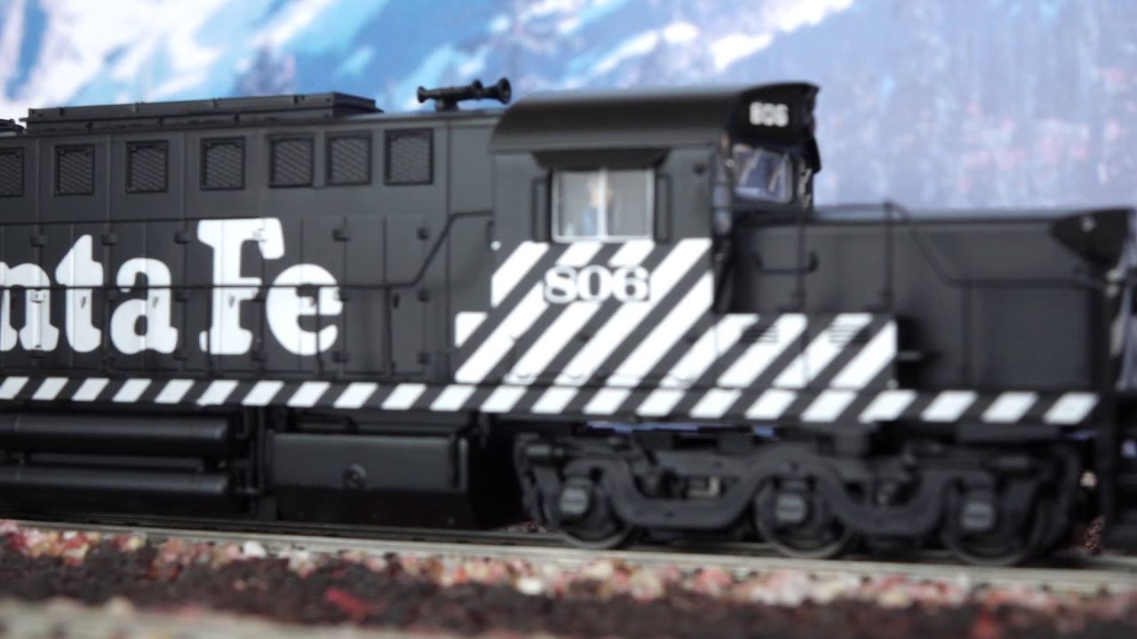 HO BLI RSD 15 Santa Fe#806 ♪DCC SOUND♪ - YouTube