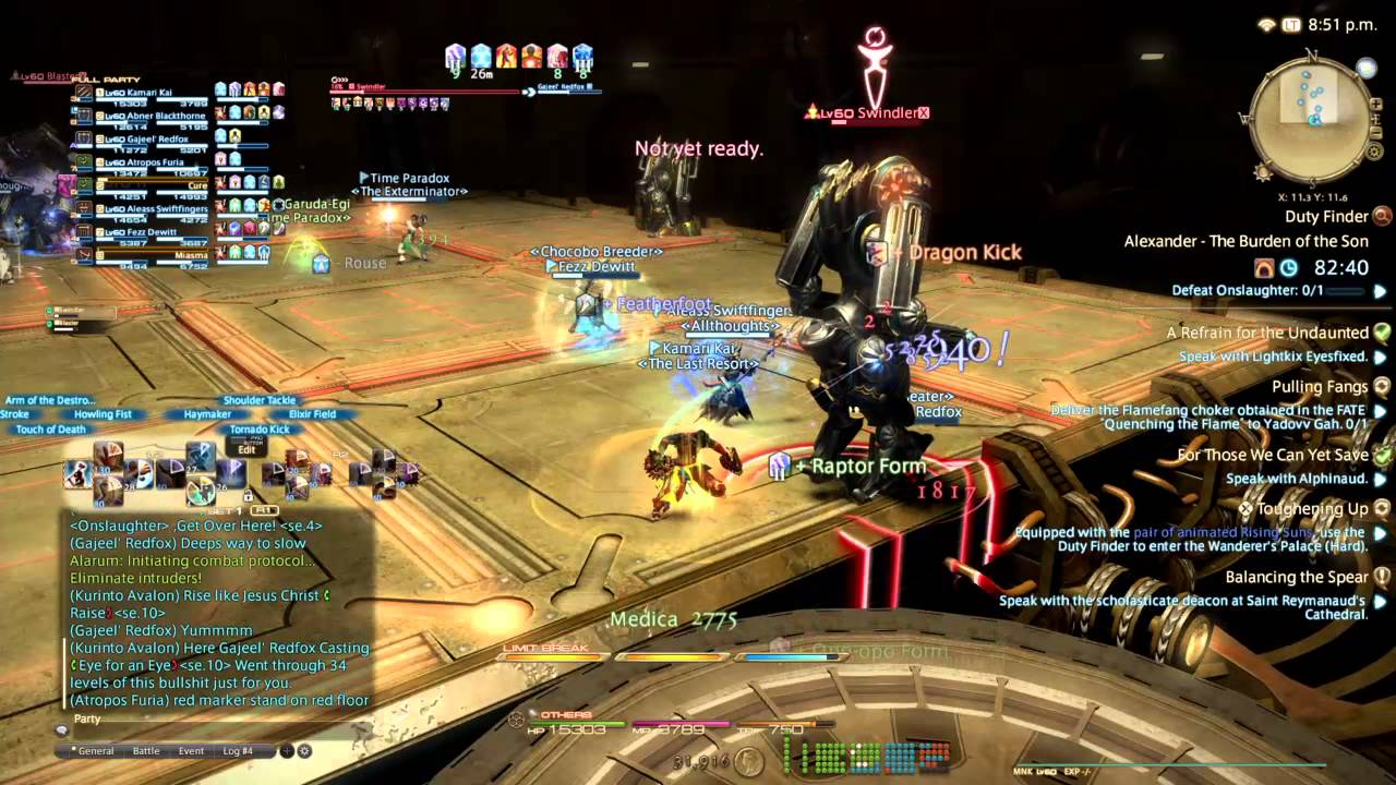 FINAL FANTASY XIV m4 part 1 - YouTube