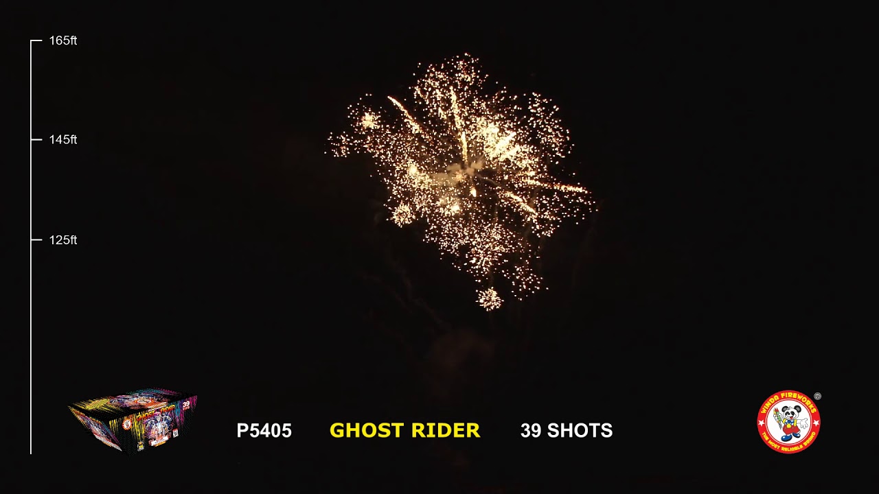 Ghost Rider P5405 Winda Fireworks - YouTube