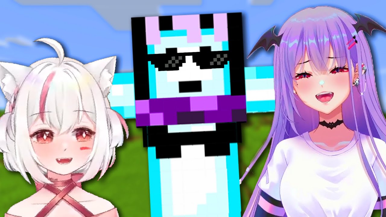 AKU MASUK SERVER MINECRAFT VTUBER!!! #VirtualCraft - YouTube
