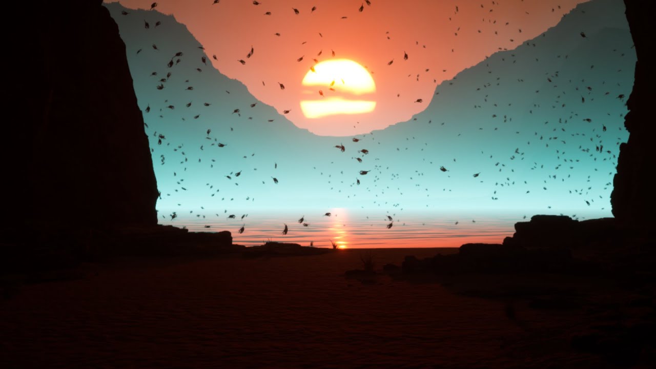 Beach(Unreal Engine 5) - YouTube